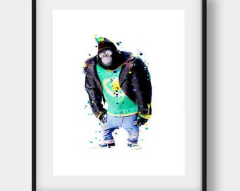 Ape art | Etsy