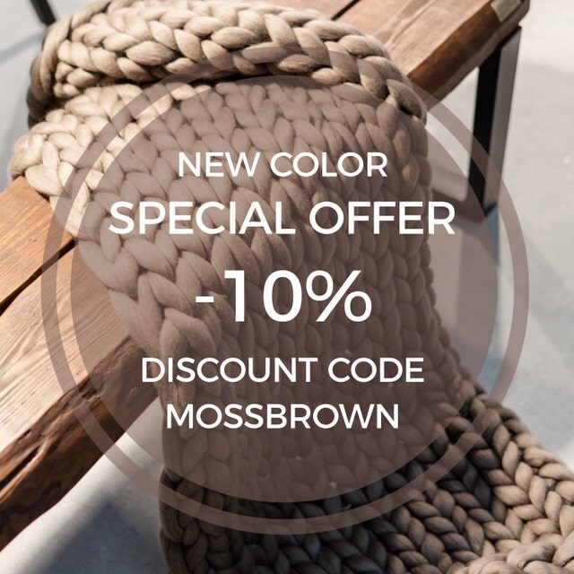 Chunky knits from 100% giant merino wool yarn by WoolArtDesign