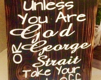 George strait sign | Etsy
