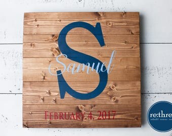 Wood plank sign | Etsy