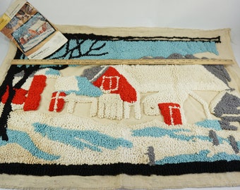 Punch needle rug kit | Etsy