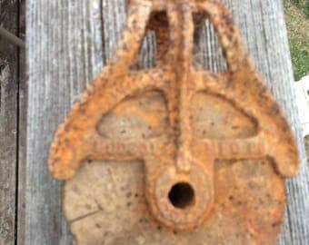 Rustic pulley | Etsy