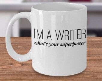Mug for writer | Etsy