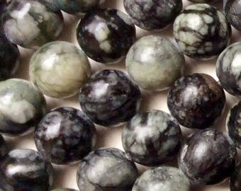 Black line jasper | Etsy