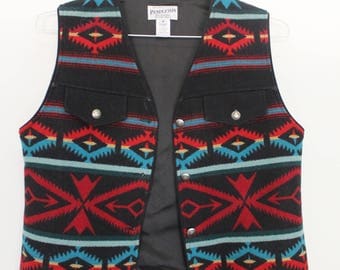Pendleton vest | Etsy