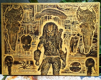 Predator poster | Etsy