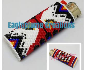 Beaded lighter | Etsy