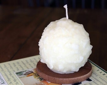 Snowball candles | Etsy