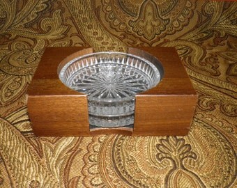 Lead crystal ashtray | Etsy