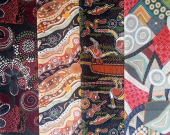 Aboriginal fabric | Etsy