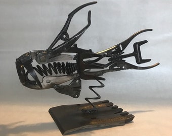 Welded chain art | Etsy