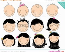 Unique stick figure faces related items | Etsy