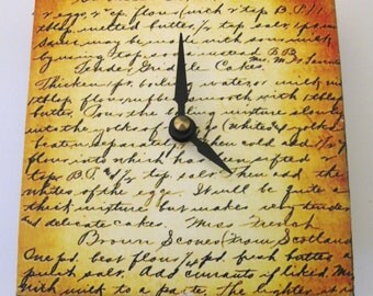 Handwritten recipes | Etsy