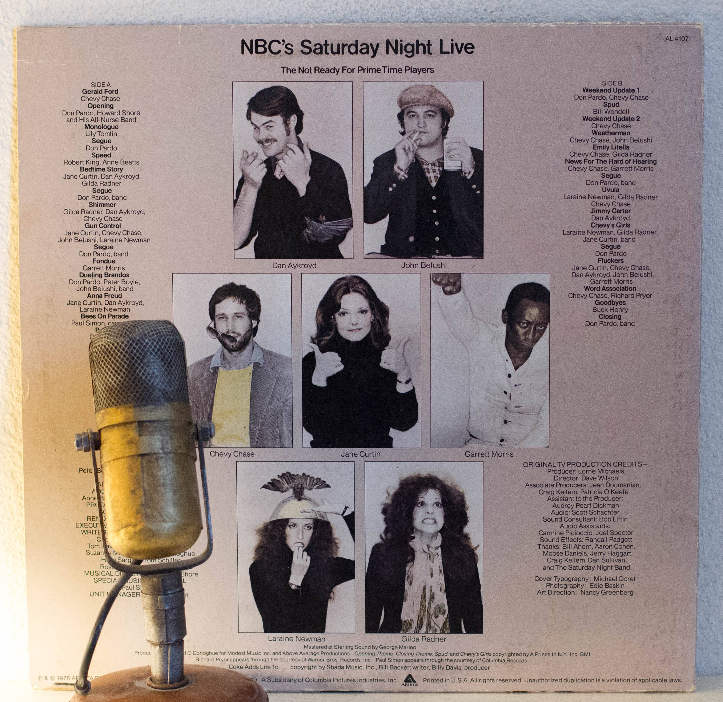 ON SALE Saturday Night Live: SNL Vinyl Record Lp Original