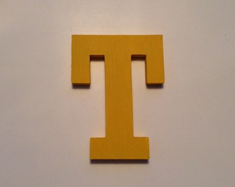 Wooden letter t | Etsy