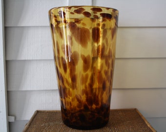 Tortoise shell glass | Etsy