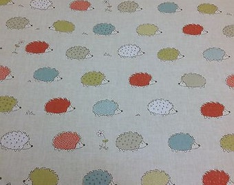 Hedgehog fabric | Etsy