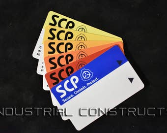 SCP Foundation Secure Access ID Card Updated Design