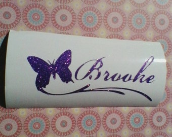 Butterfly name tags | Etsy