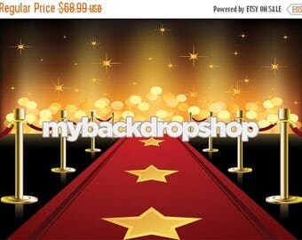 Hollywood Red Carpet Oscar Sweet 16 Birthday Party Invitation