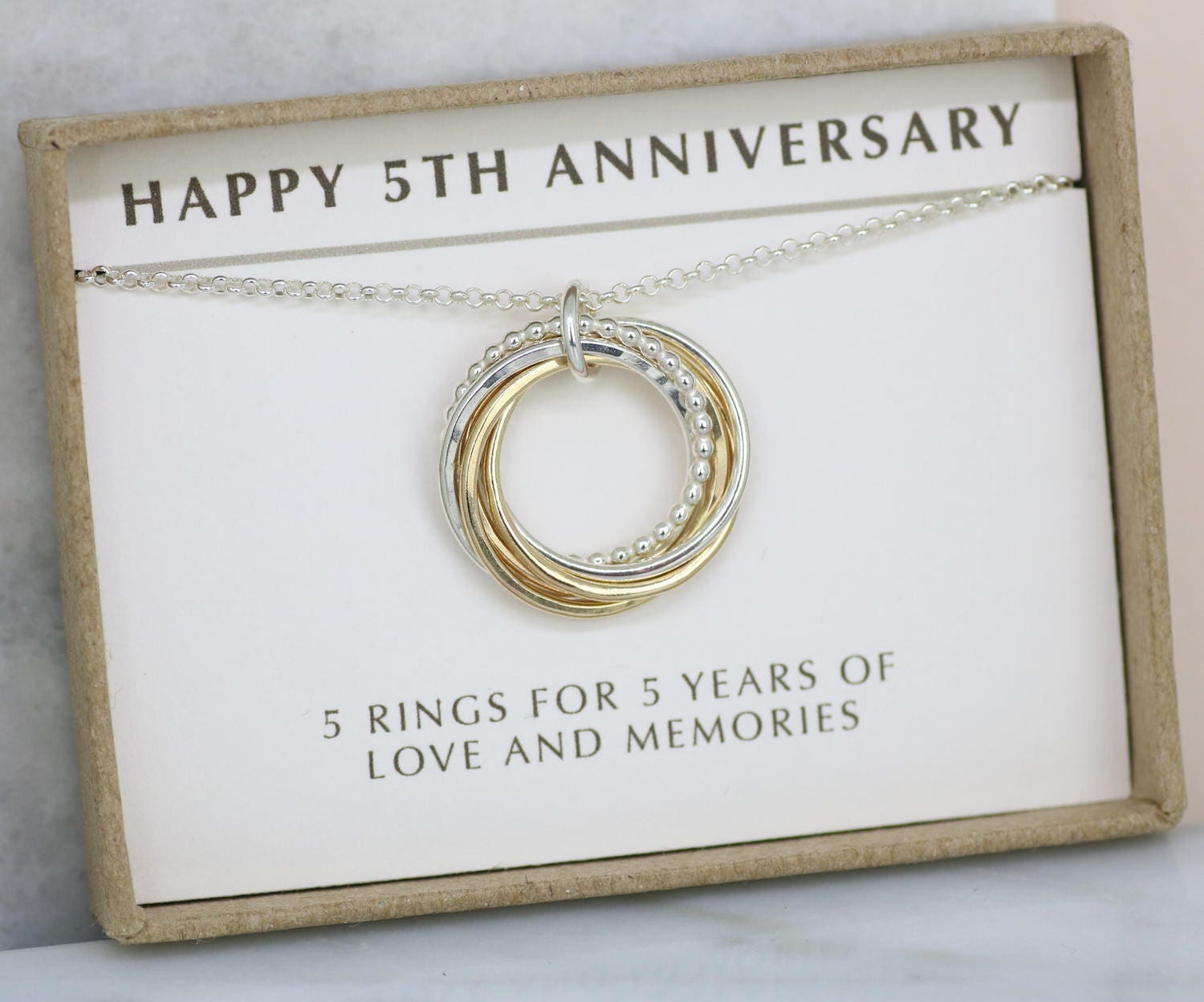 5th Anniversary Gift For Wife 5 Year Anniversary Gift Wife