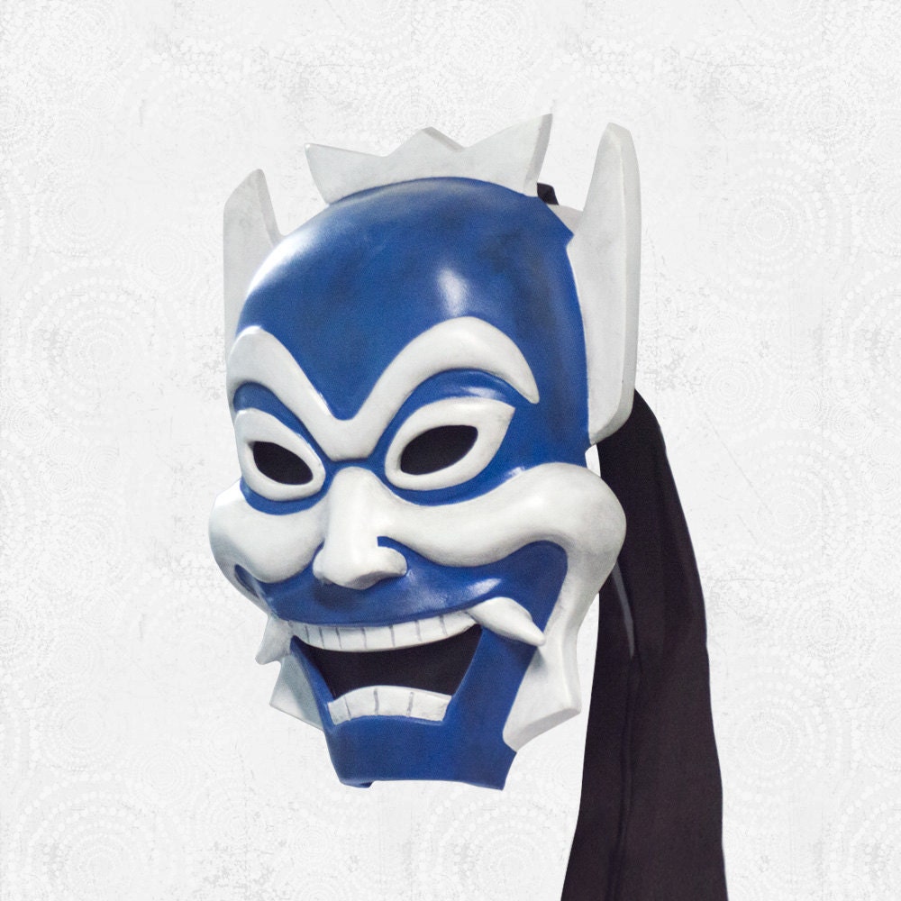 Prince Zuko's Blue Spirit Kabuki Mask Inspired by