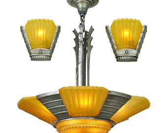 1930s light fixture | Etsy