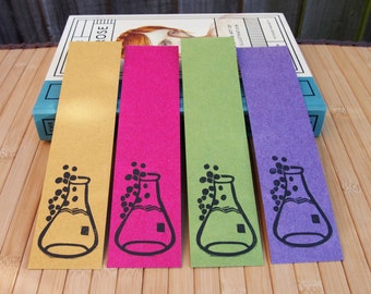 Chemistry bookmark | Etsy