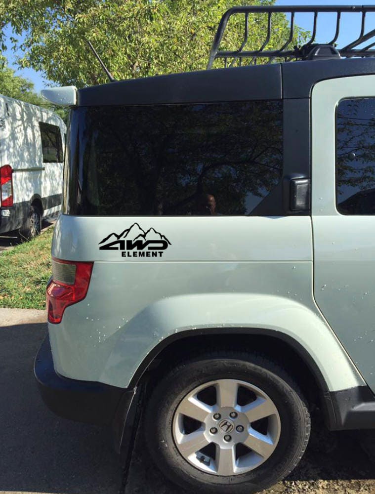 4WD Element Decal Set 2 Honda Element Inspired
