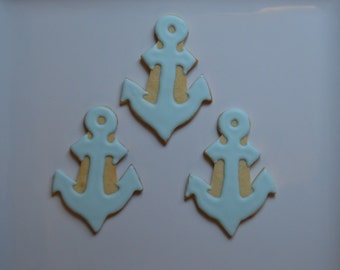 Anchor cookies | Etsy