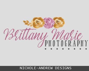 Flower watermark | Etsy