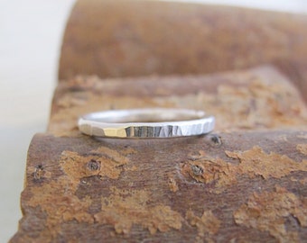 Thin wedding ring | Etsy