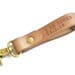Mens keychain handmade leather keychain personalized key