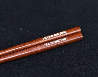 Custom Chopsticks Beautiful Fine Wood