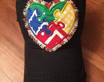 Autism awareness hat | Etsy