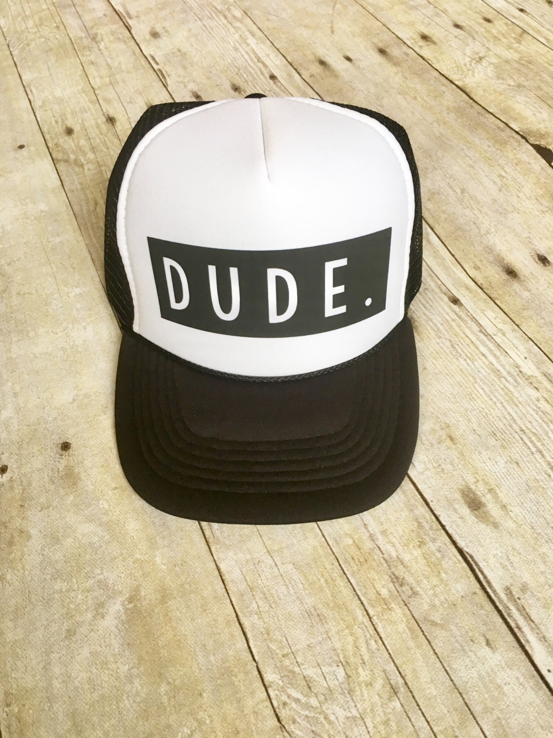 Kids dude trucker hat