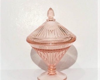 Vintage candy jar | Etsy