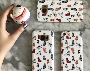 Cat phone case | Etsy