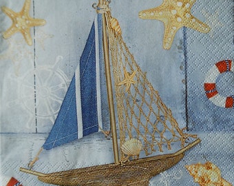 Decoupaged shell | Etsy