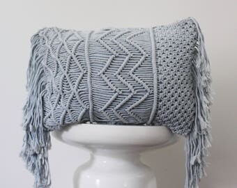 Macrame pillow | Etsy
