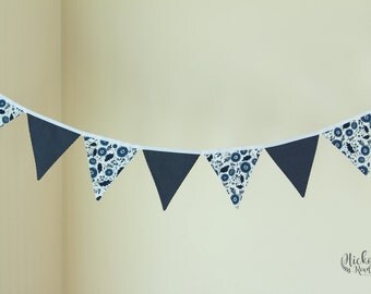 Navy blue decor | Etsy