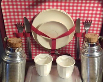 Picnic set - Vintage | Etsy UK