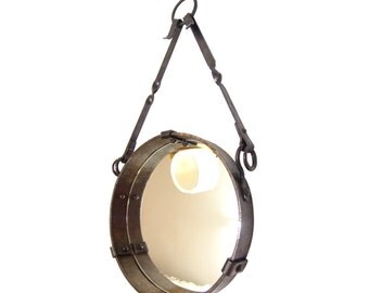 Wrought iron mirror | Etsy