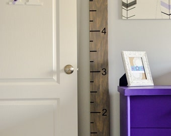 Wooden growth chart | Etsy