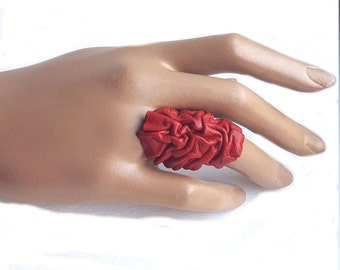 Unique big red ring related items | Etsy