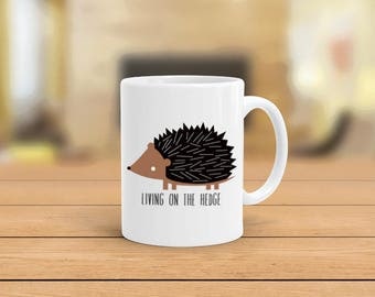 Hedgehog mug | Etsy