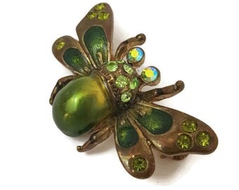 Bumble bee brooch | Etsy