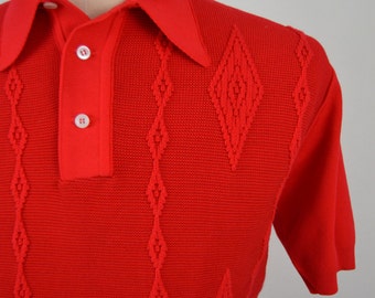 Banlon knit shirt | Etsy