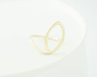 Pure gold ring | Etsy