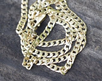 Heavy gold chain | Etsy